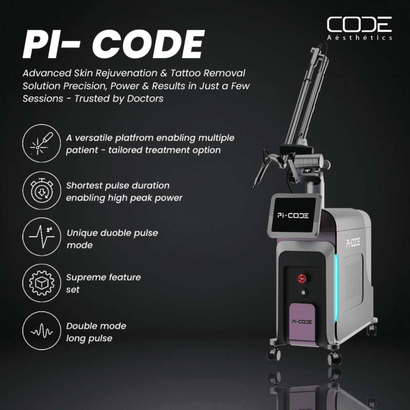 Pi-Code Picosecond Laser Tattoo Removal & Skin Rejuvenation
